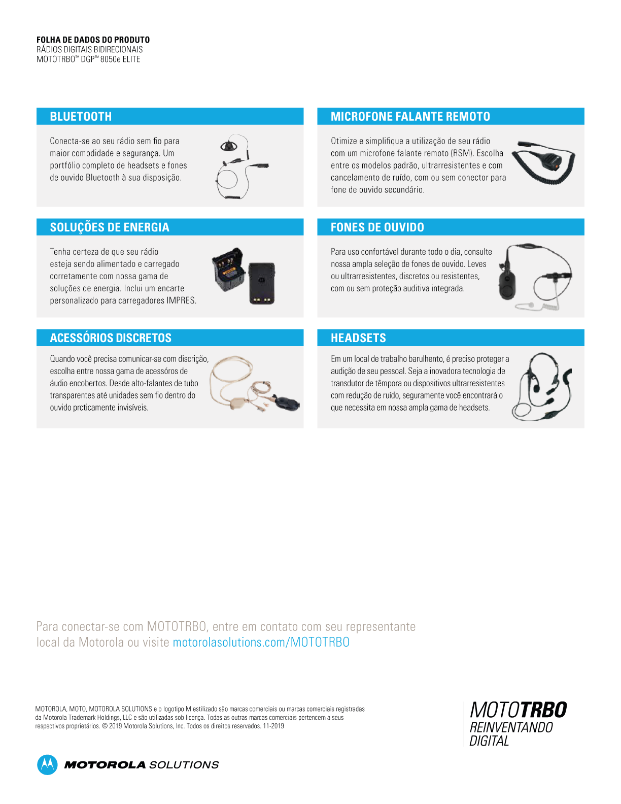 Rádio Motorola - MOTOTRBO™ DGP™ 8050e ELITE - Ricall - Inteligência em ...